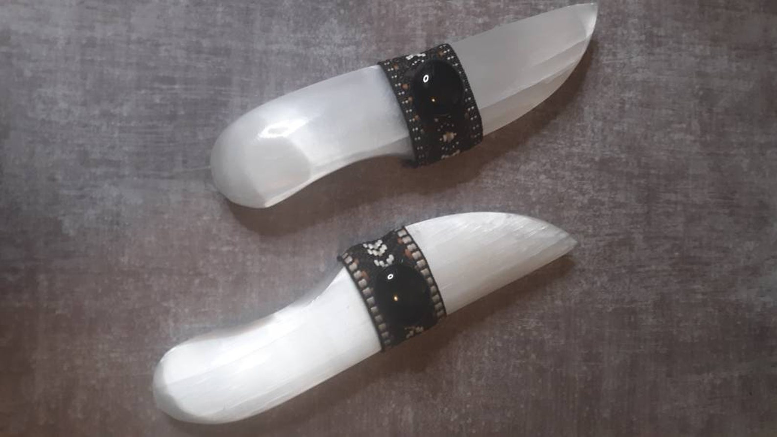 Small Selenite Daggers Altar Tools Spiritual Shamanism - Etsy