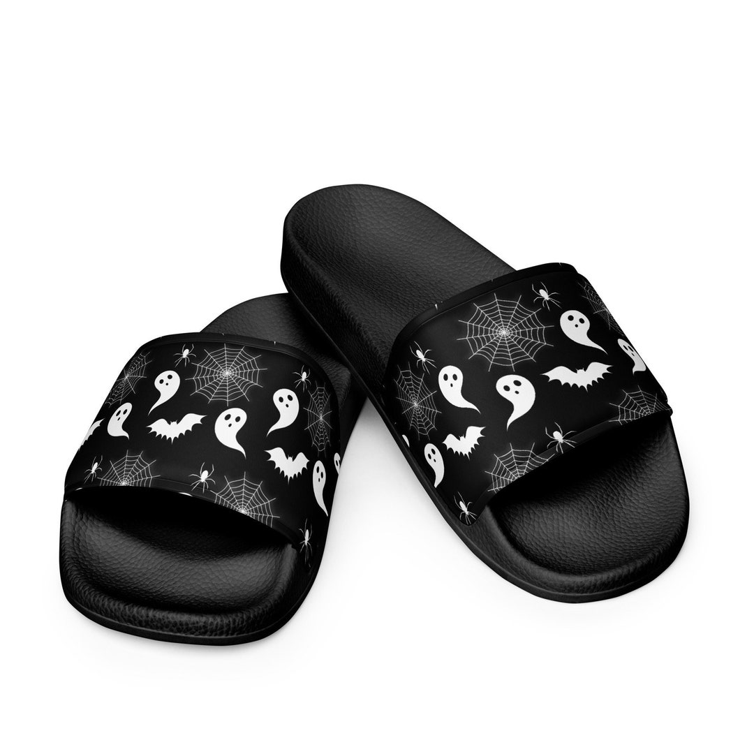 Halloween Slides, Ghost Slides, Spider Web Slides, Bat Slides, Women's ...