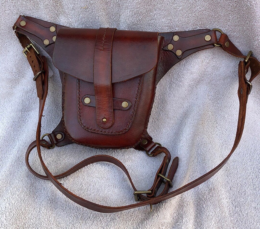 Leather Hip Bag - Etsy