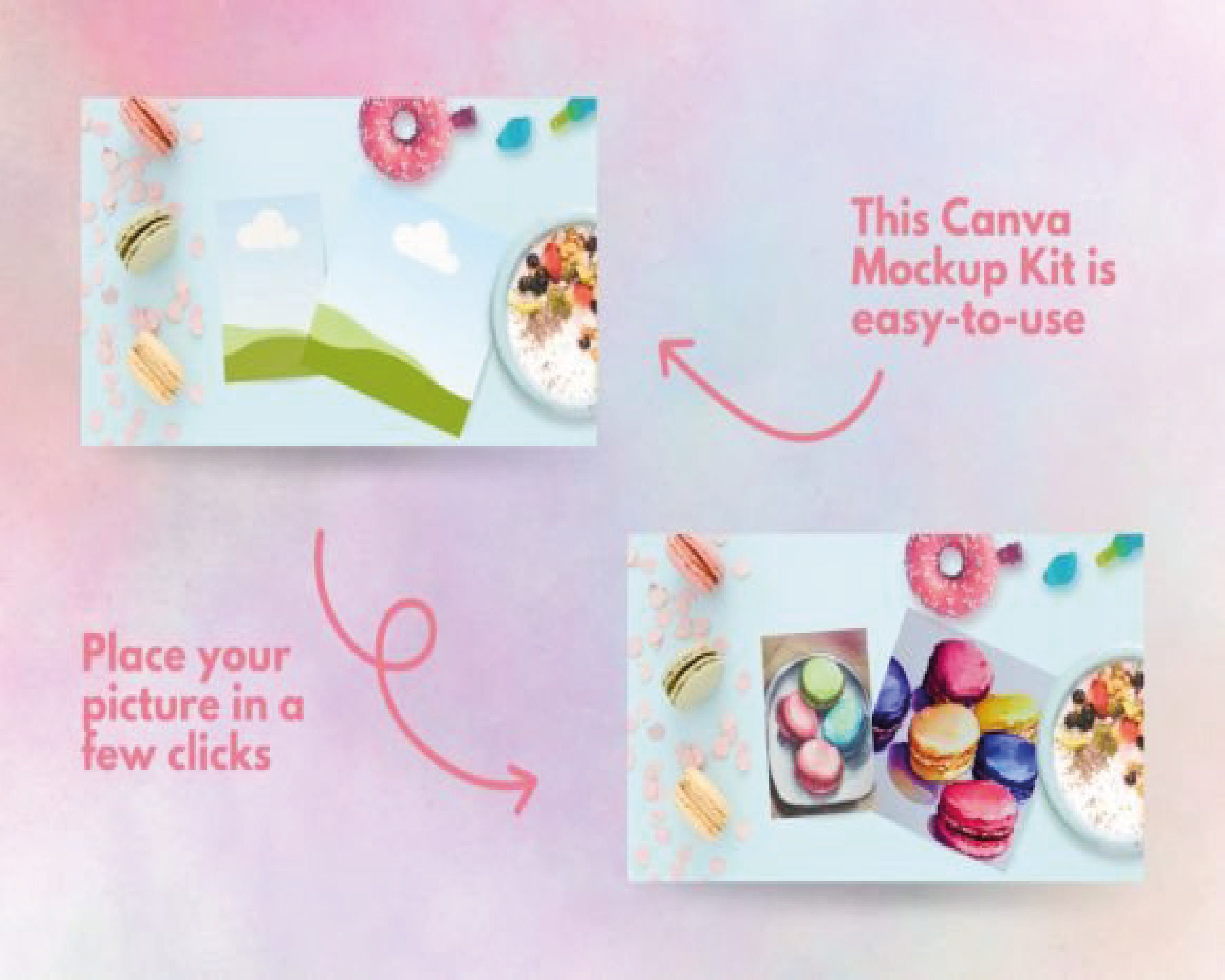 Canva Mockup Kit Digital Product Mockups - Etsy