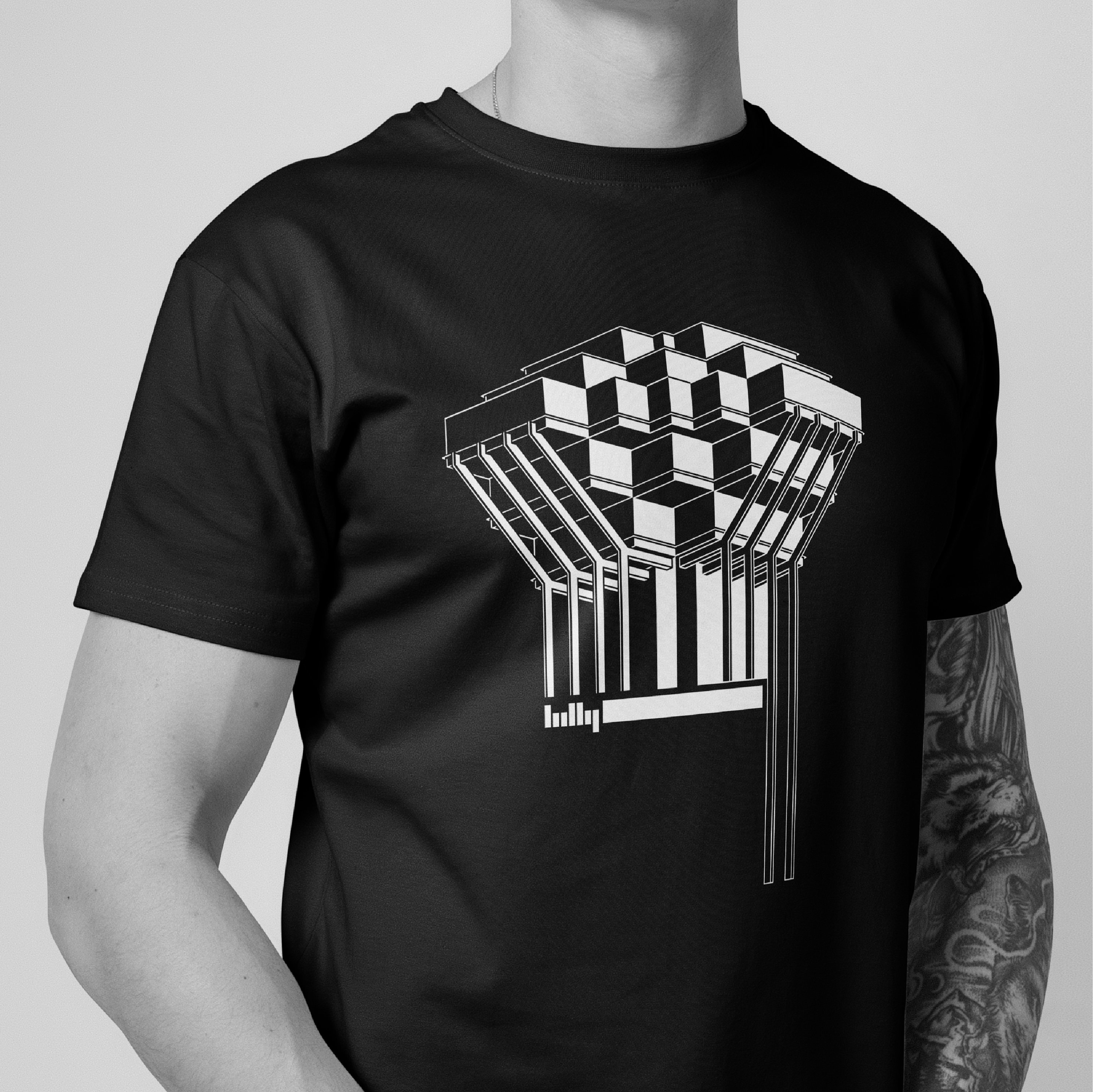 Mens Graphic T-shirt Featuring San Diego's Geisel Library. for the ...