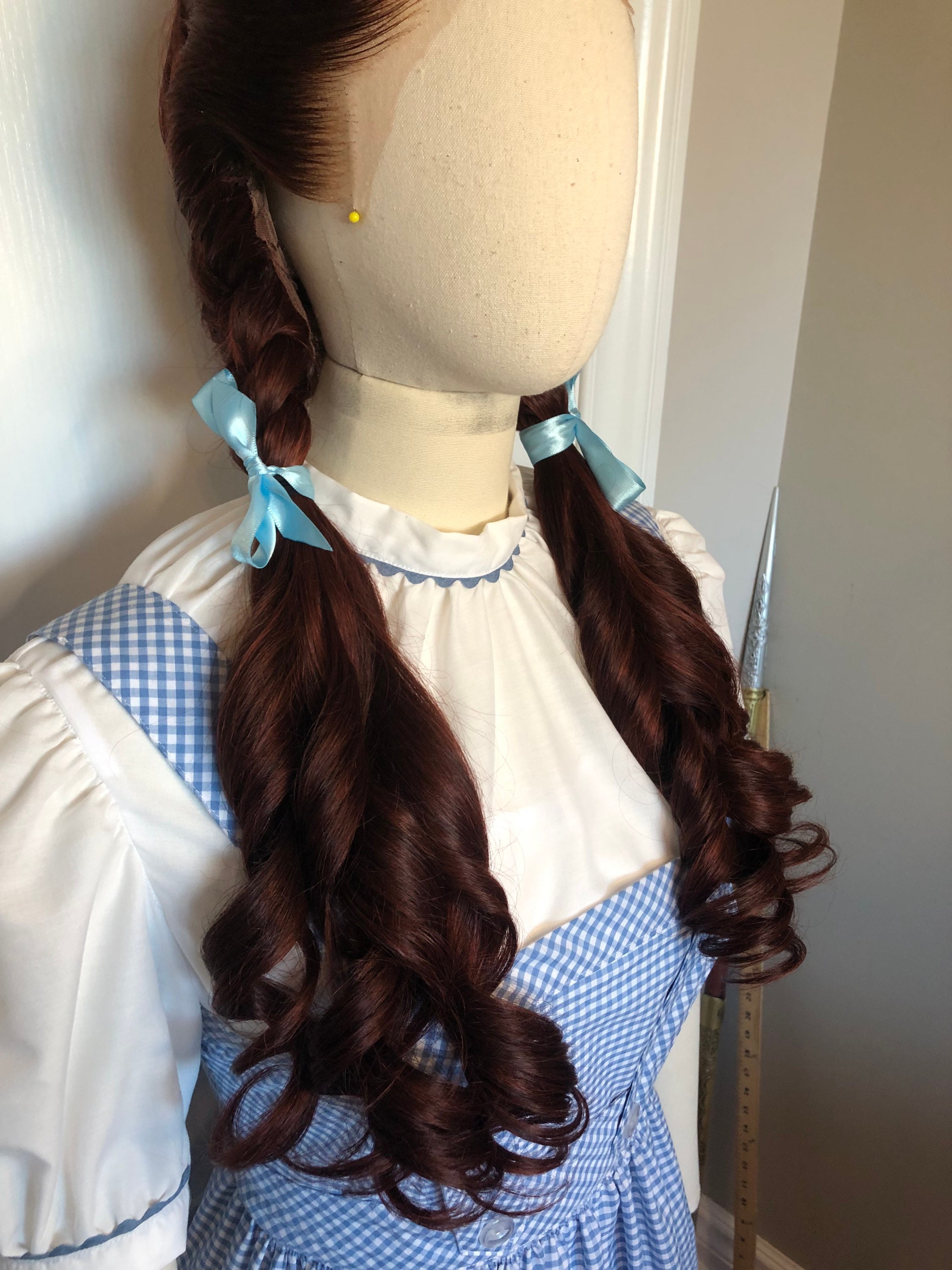 The Wizard of Oz Dorothy Human Hair Wig - Etsy