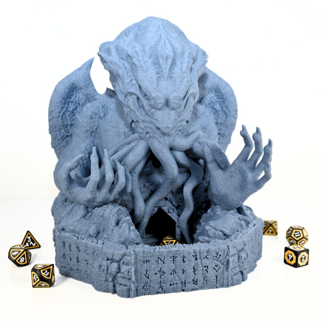 Cthulhu Dice Tower for Tabletop Gaming Dnd Accessories to Slay Dragons ...