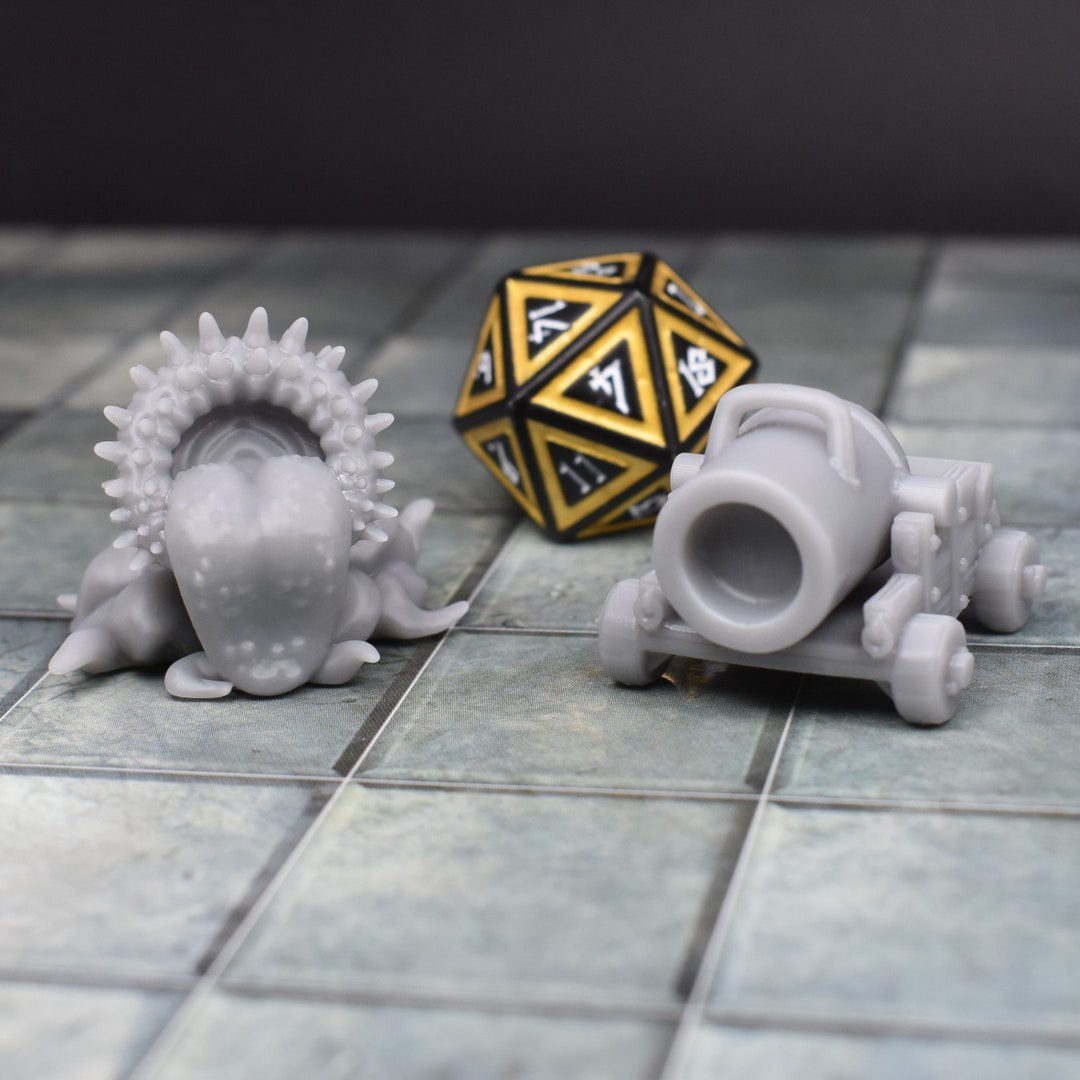Dnd Miniature Mortar Mimic for Tabletop Wargaming Terrain Games is 3D ...