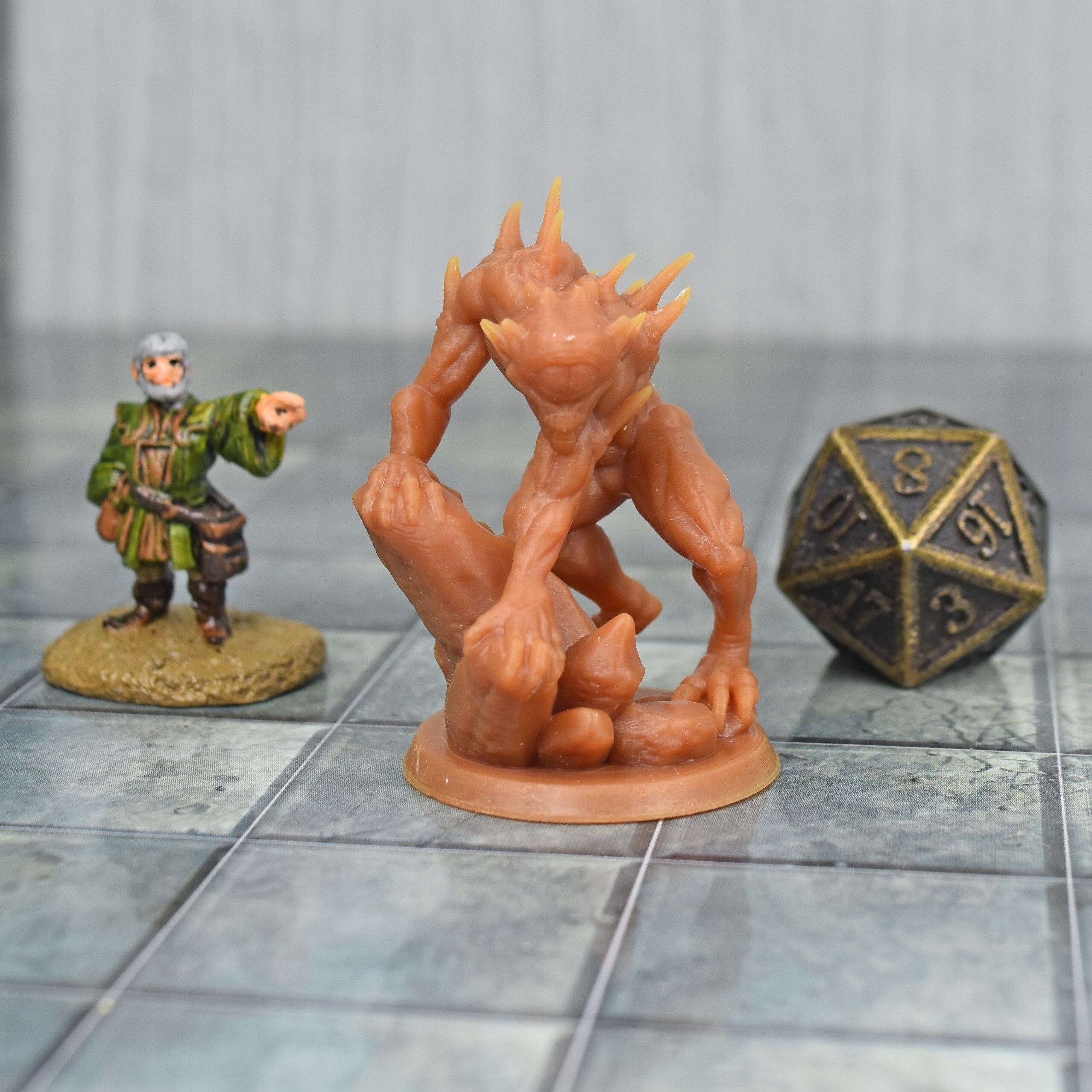 28mm Miniature Dungeons & Dragons resin Nothic Miniature for | Etsy