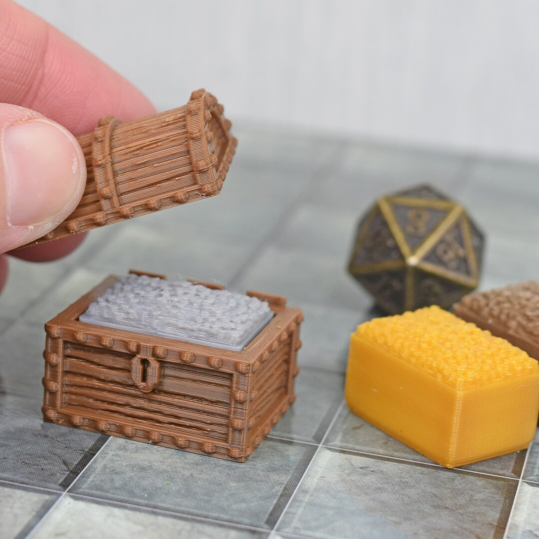Dnd Terrain Miniature Treasures Wargaming Tabletop Terrain Pieces for ...