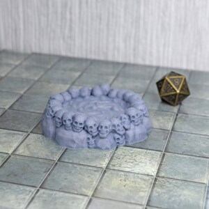 Dnd Terrain Miniature Terrain Blood Pool Wargaming Tabletop Terrain ...
