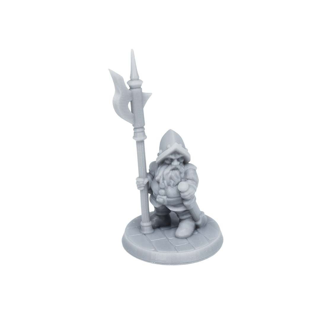 Dwarf Halberdier DND Miniature for Dungeons and Dragons RPG - Etsy