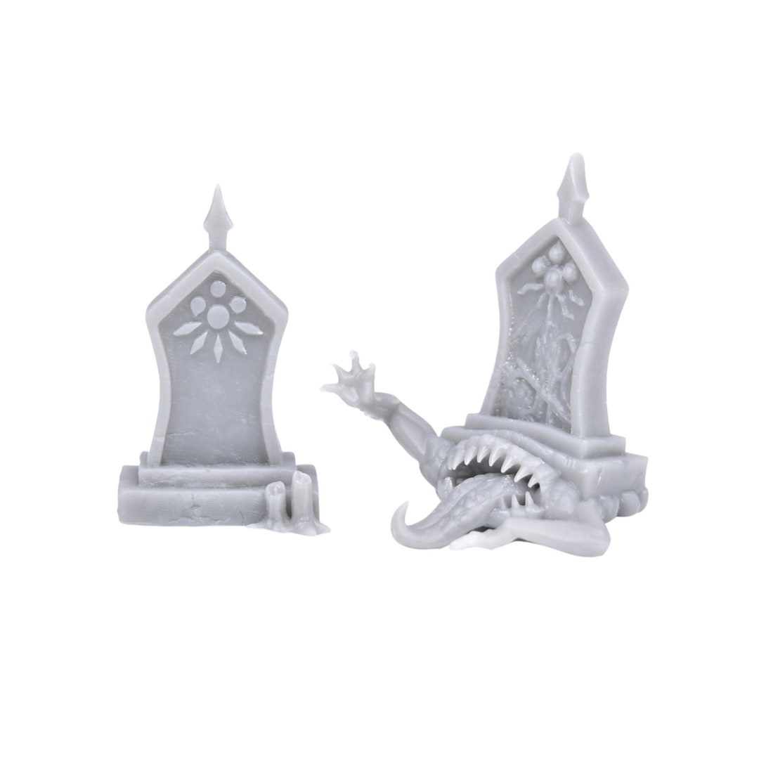 Mimic Mini Tombstone Unpainted Dnd Miniatures Set for Tabletop ...