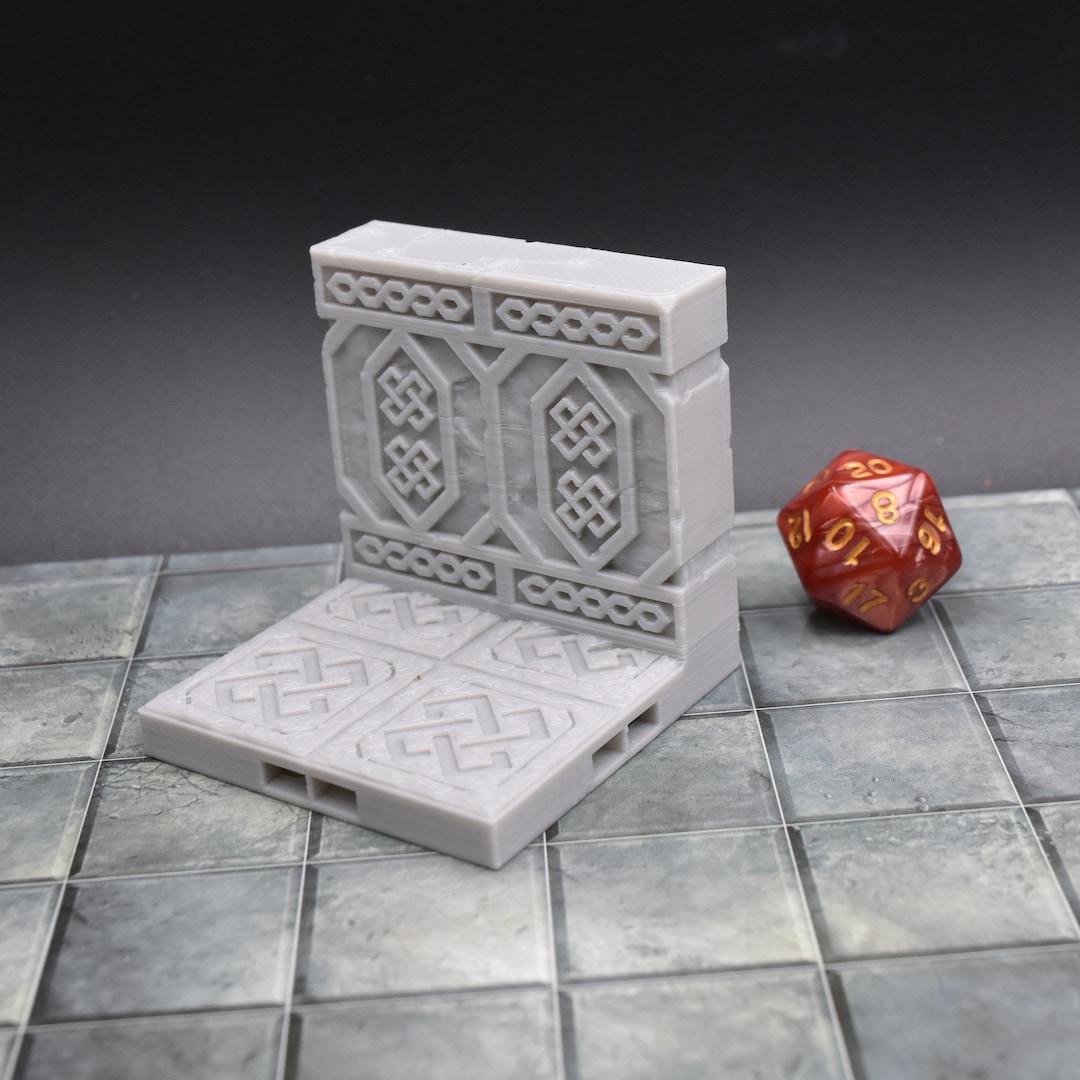Dnd Terrain Tiles Dragonlock Dungon Tiles Wall to Use as Wargaming ...