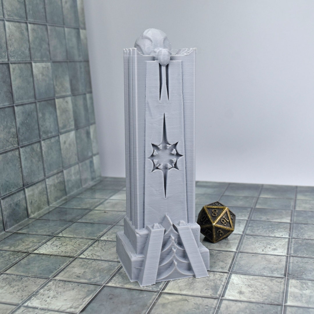 Dnd Terrain Obelisk Wargaming Tabletop Terrain Pieces for Use as Dnd ...