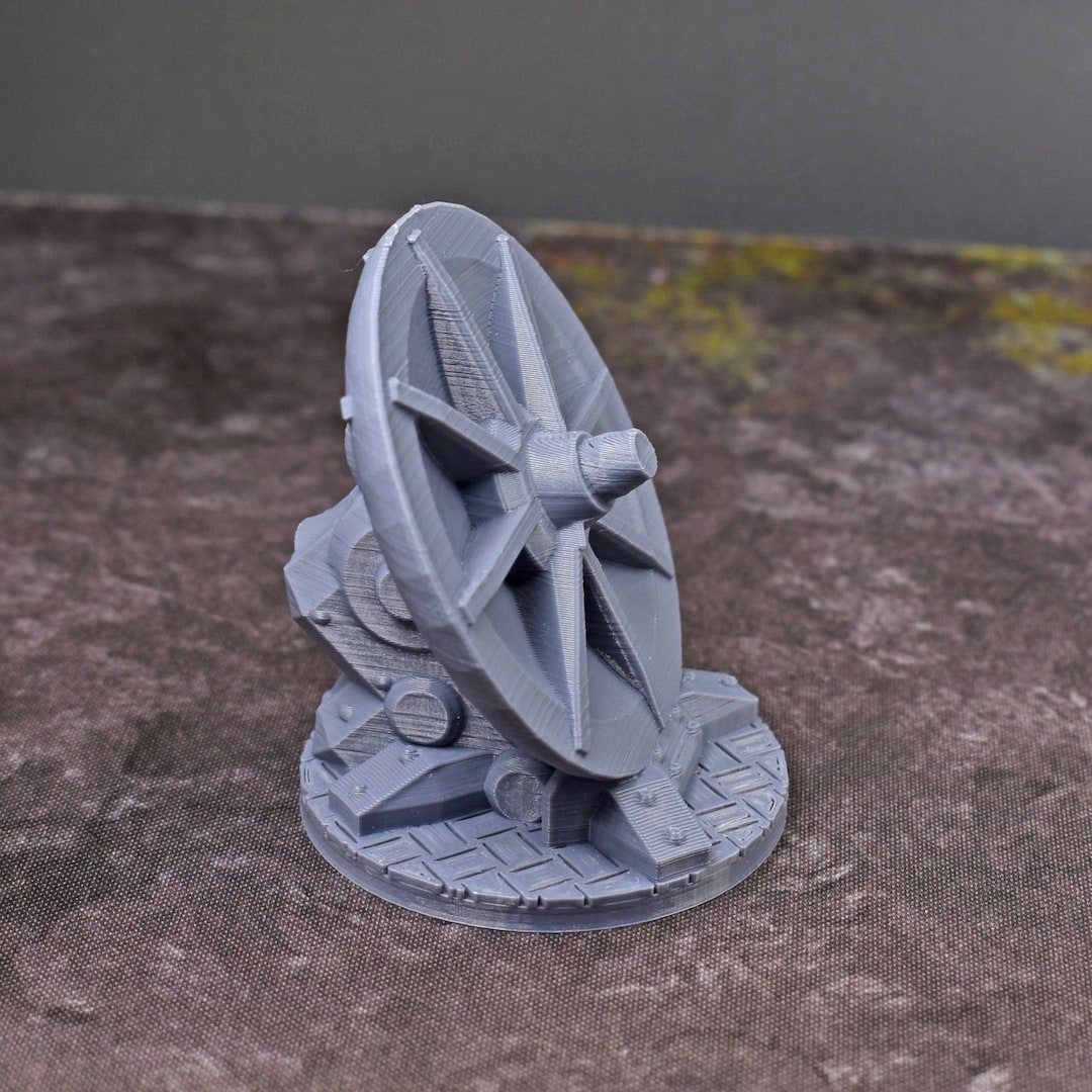 Scifi Miniature Radar Satellite to Use as 28mm Wargaming Terrain for ...