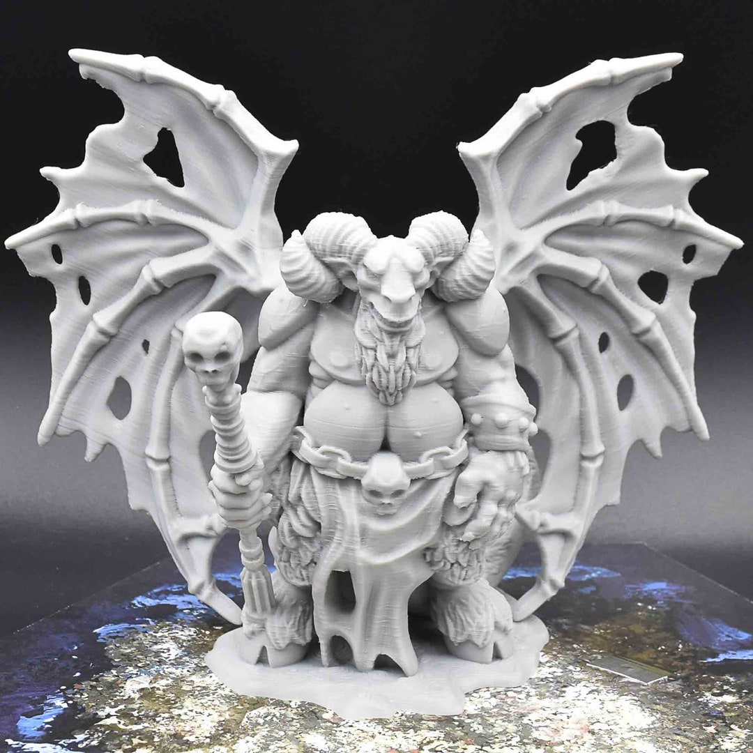 Dnd Demon Miniature Orcus Beast Monster Halloween Horror Dnd Figures ...