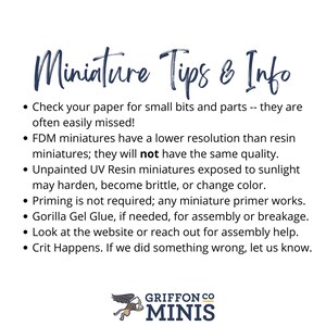 Unpainted Miniature Dead NPCS Dnd Miniatures Set of Tabletop Gaming ...