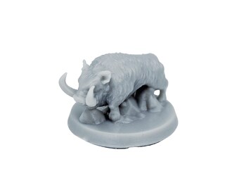 Giant Boar Mini DND Pathfinder Dungeons & Dragons RPG Tabletop Mz4250 ...