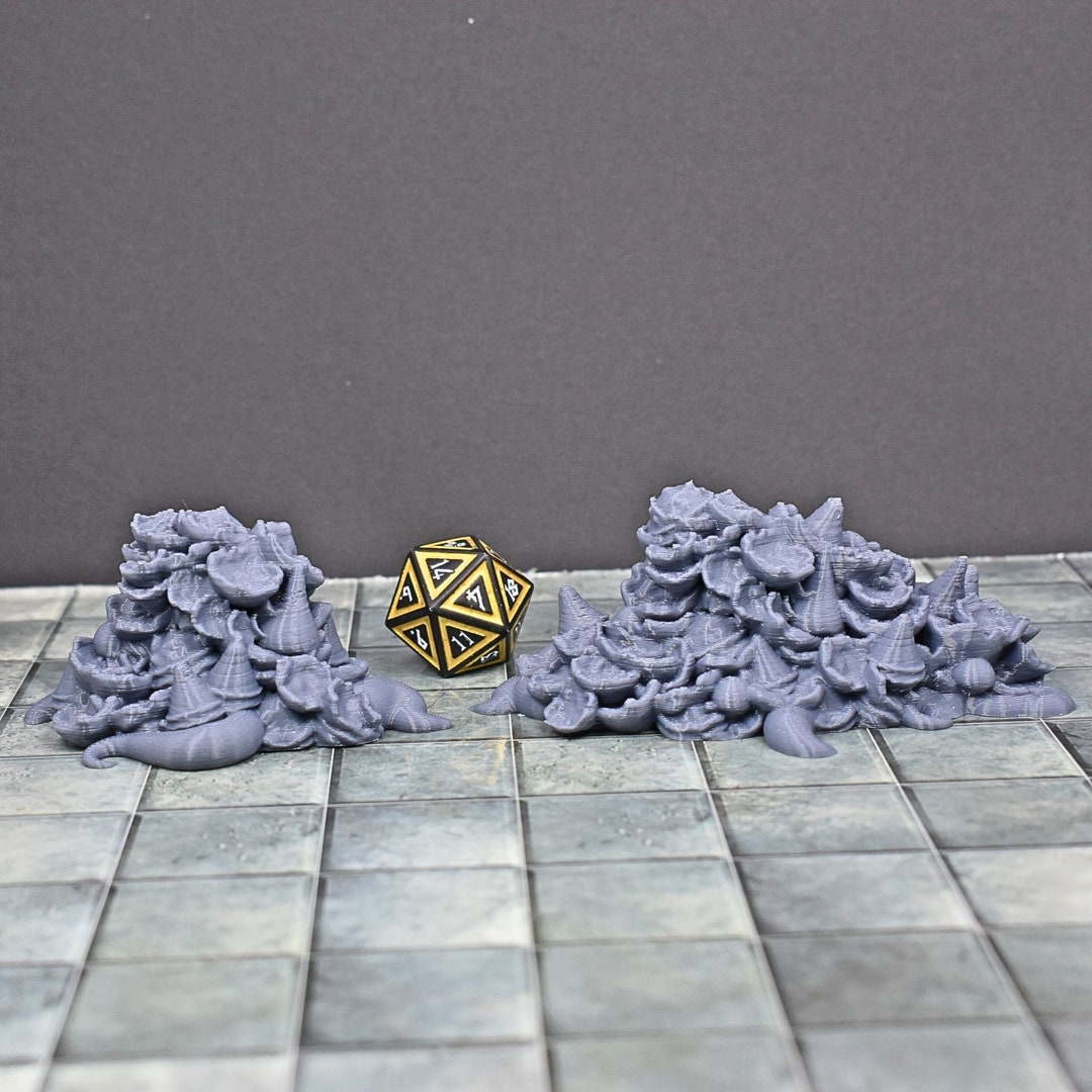 Dnd Terrain Wall of Fungus Wargaming Tabletop Terrain Pieces for Use as ...