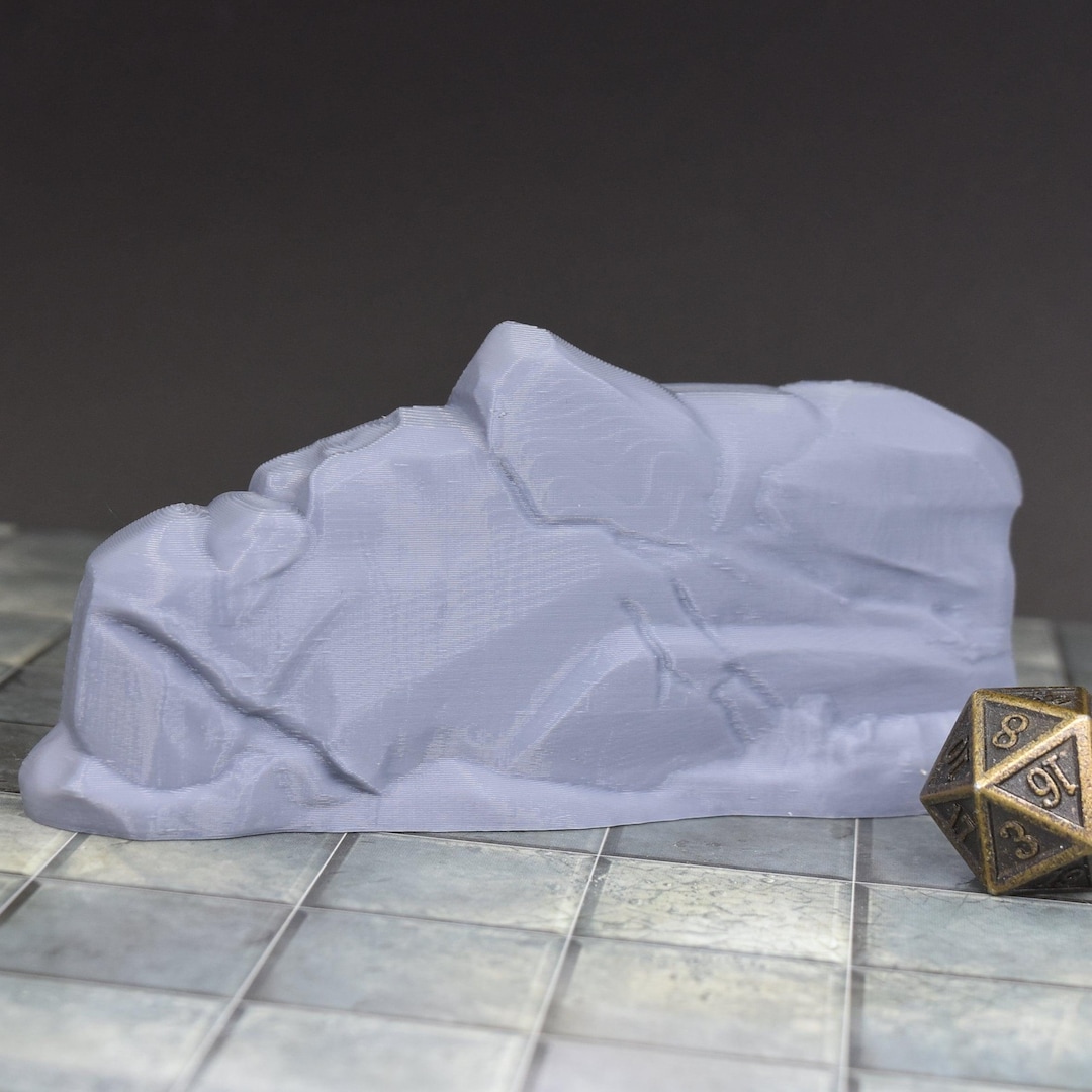 Huge Ice Rock 6 28mm 32mm Fantasy and Sci-fi Terrain Miniatures for ...