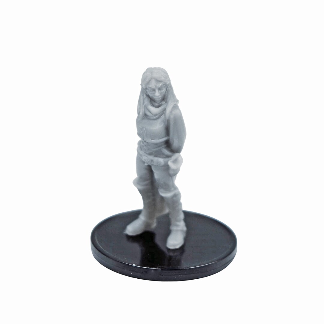 Dungeons and Dragons Elf Prisoner Resin Miniature for Tabletop ...