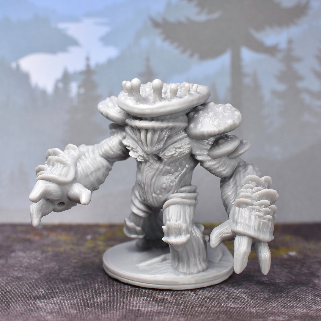 DND Miniature Myconid Behemoth Resin Miniature Monster for Tabletop ...