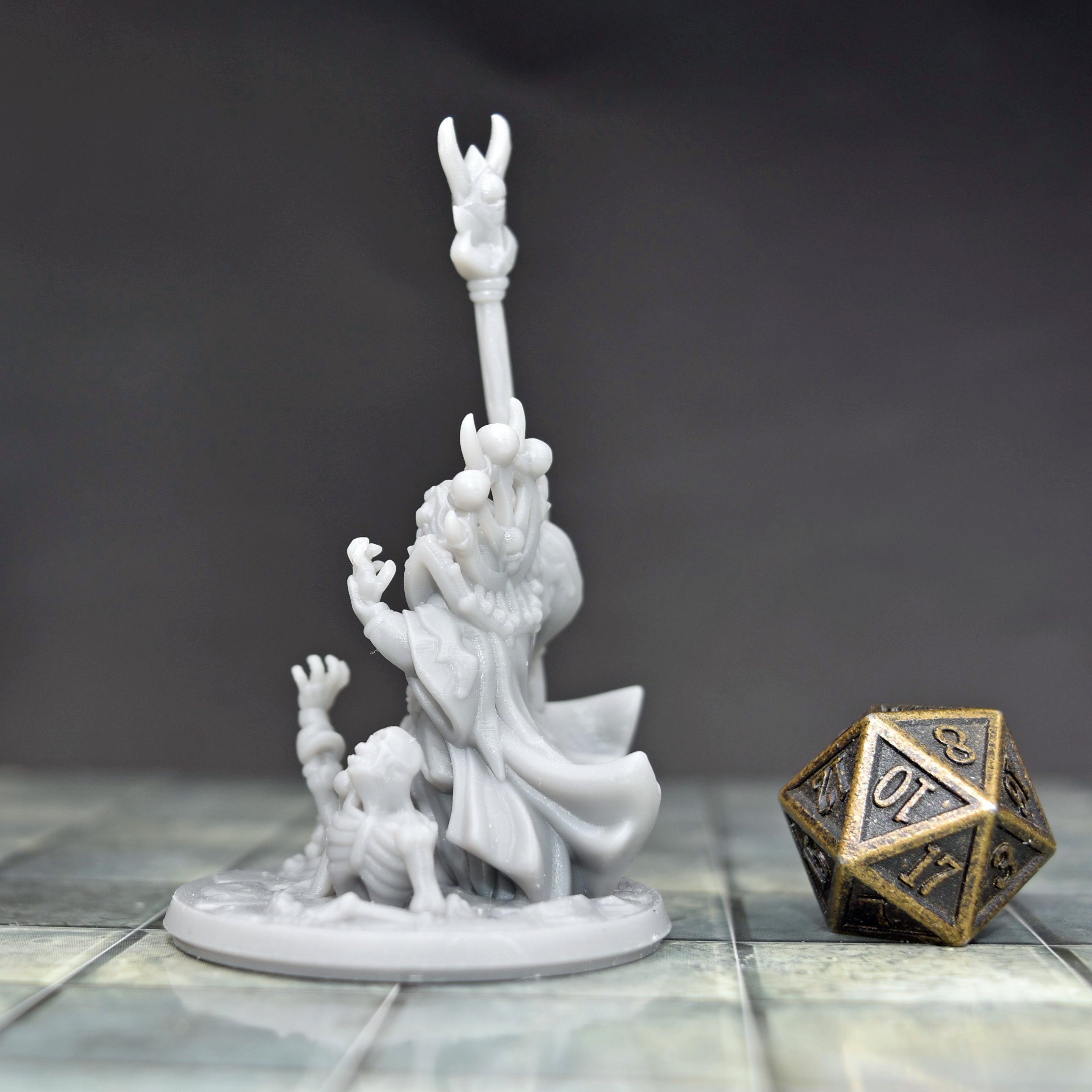 Necromancer Skeletons Miniature for Dungeons and Dragons and - Etsy