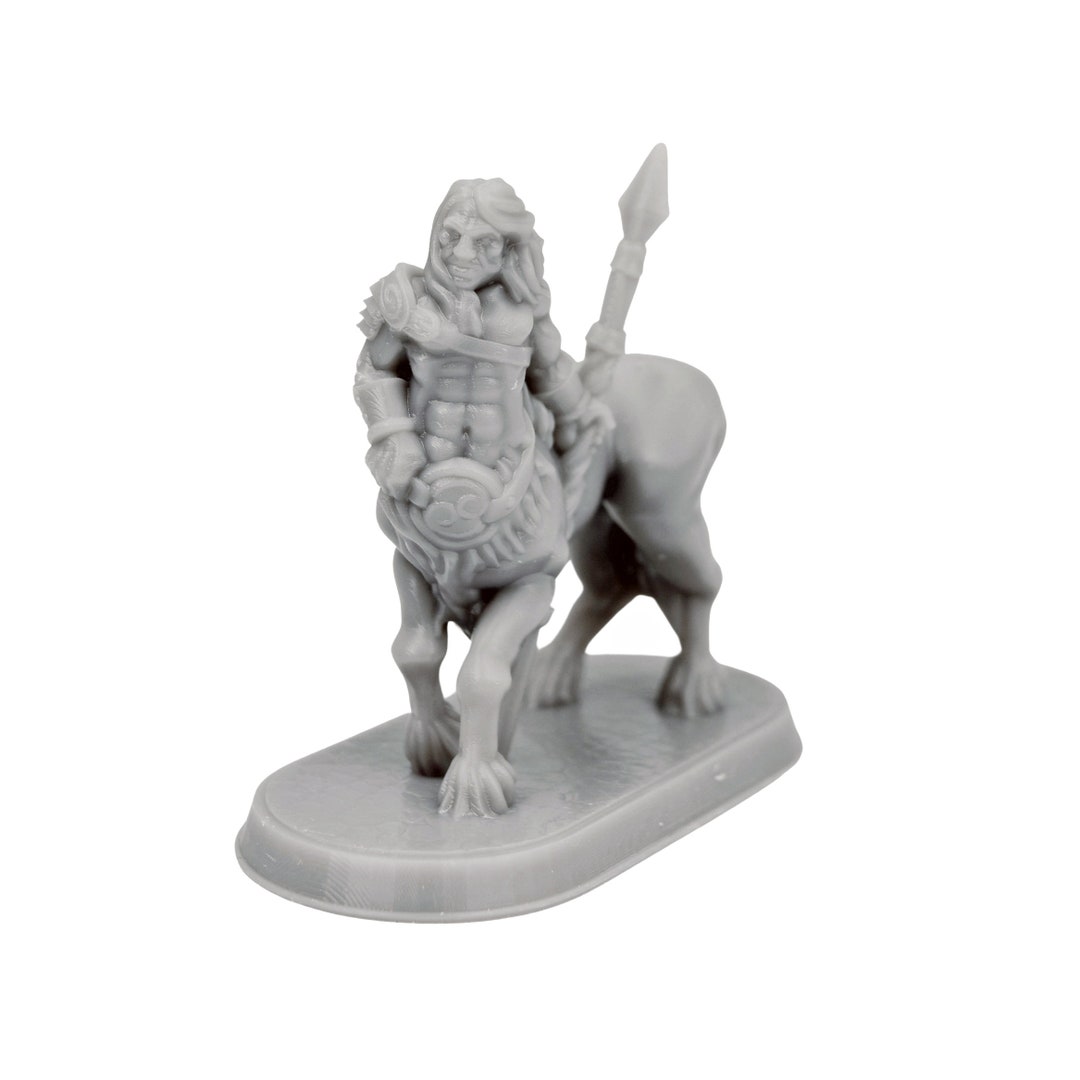 Centaur With Spear Miniature Wargames and Fantasy Tabletop Games ...
