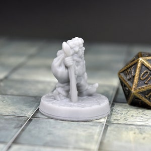 DND Miniature Halfling Wanderer for Tabletop Wargaming Like Dungeons ...