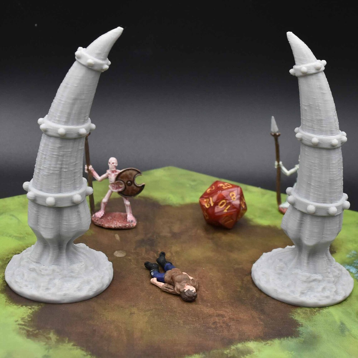 28mm Terrain Fantasy Miniature Spire for D&D Warhammer 40k - Etsy