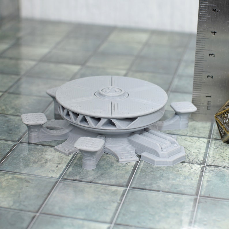 28mm Terrain Round or Rectangular Sci-fi Tables for Miniature - Etsy