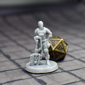 Dock Workers Resin Sci-fi Miniatures for D&D, Star Wars, Pathfinder ...
