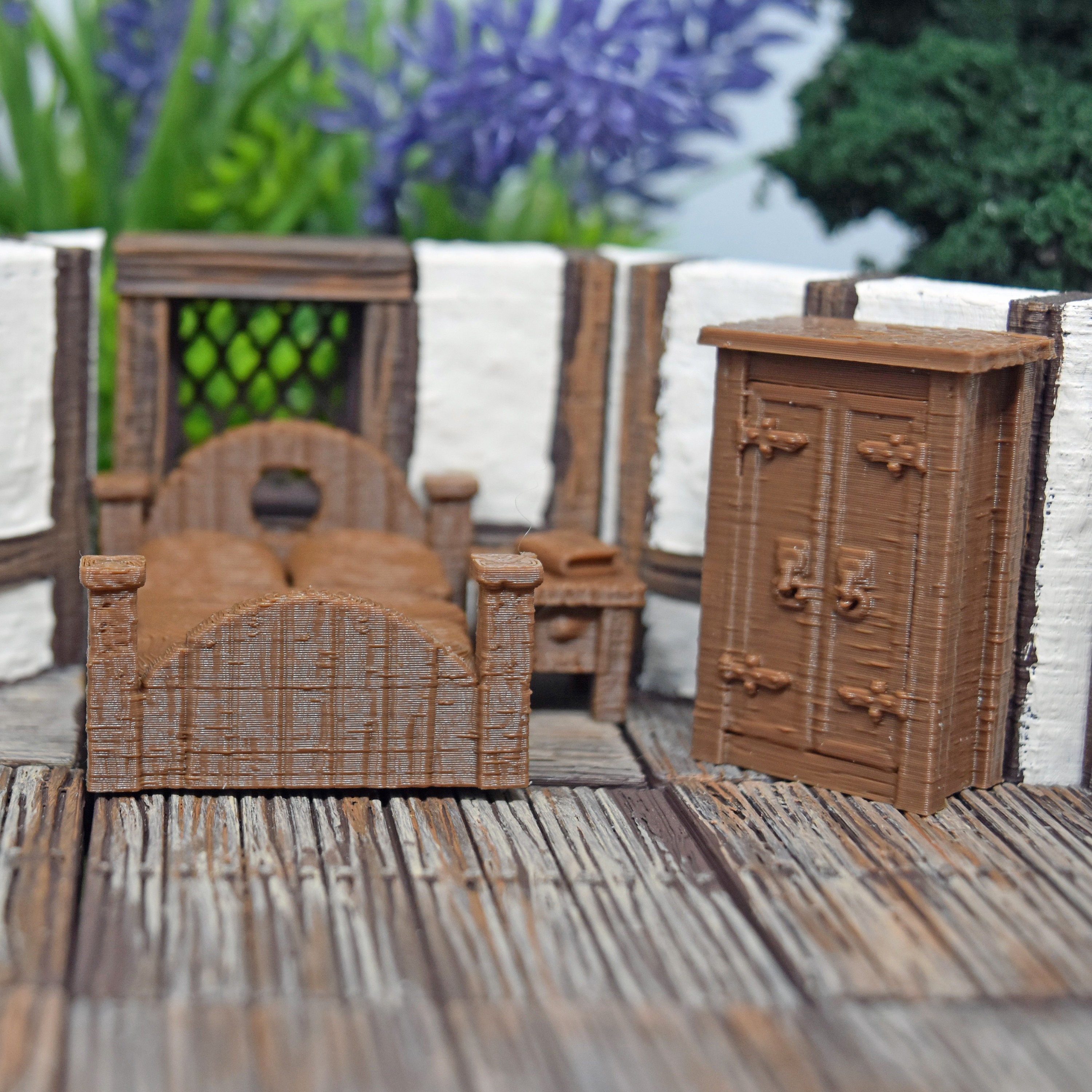 28mm Dungeon Bed Furniture Miniature Scatter Terrain for | Etsy