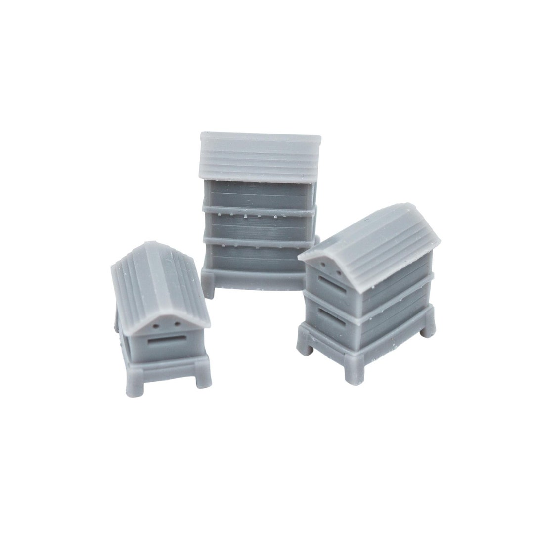 Beehive Boxes Miniature Set for Miniature Wargames, Pathfinder or D&D ...