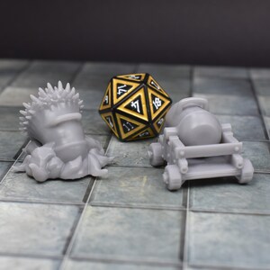 Dnd Miniature Mortar Mimic for Tabletop Wargaming Terrain Games is 3D ...