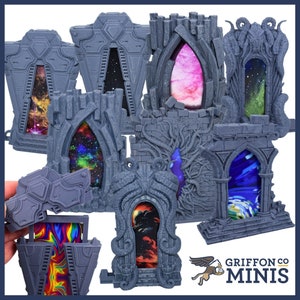 Tabletop Wargaming Dnd Portal Lava Column Scatter Terrain for Dnd ...