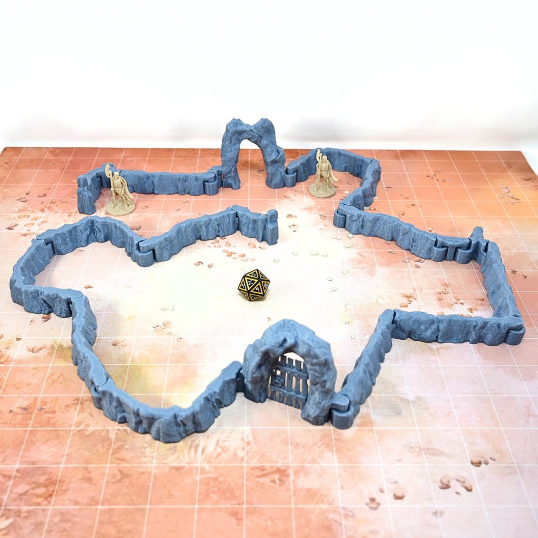 Modular Dnd Terrain Dry Set of Dungeonsticks for Slaying Dragons and ...