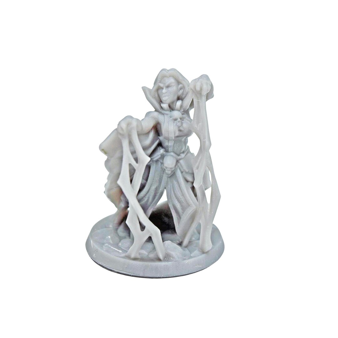 Necromancer Miniature Casting Female Halloween Horror Dnd Figures for ...