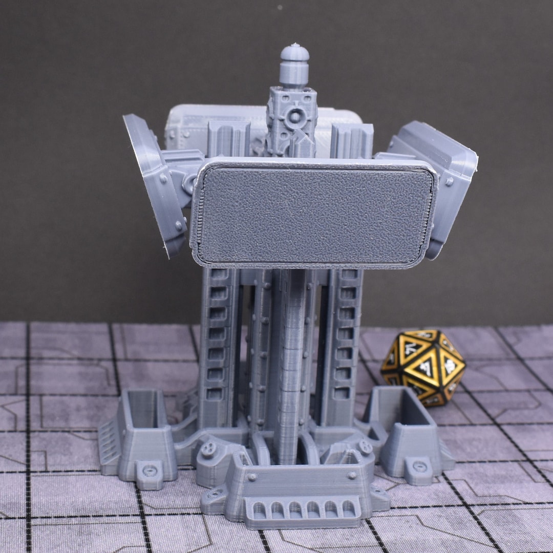 Cyberpunk Terrain Screen Array for Dnd Terrain and Tabletop Terrain ...