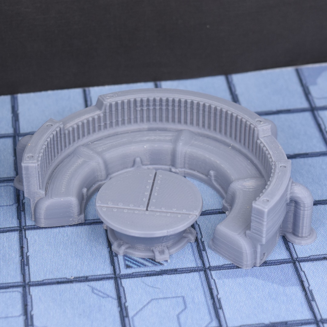 Scifi Terrain Scifi Bar Booth to Use as 28mm Wargaming Terrain for Dnd ...