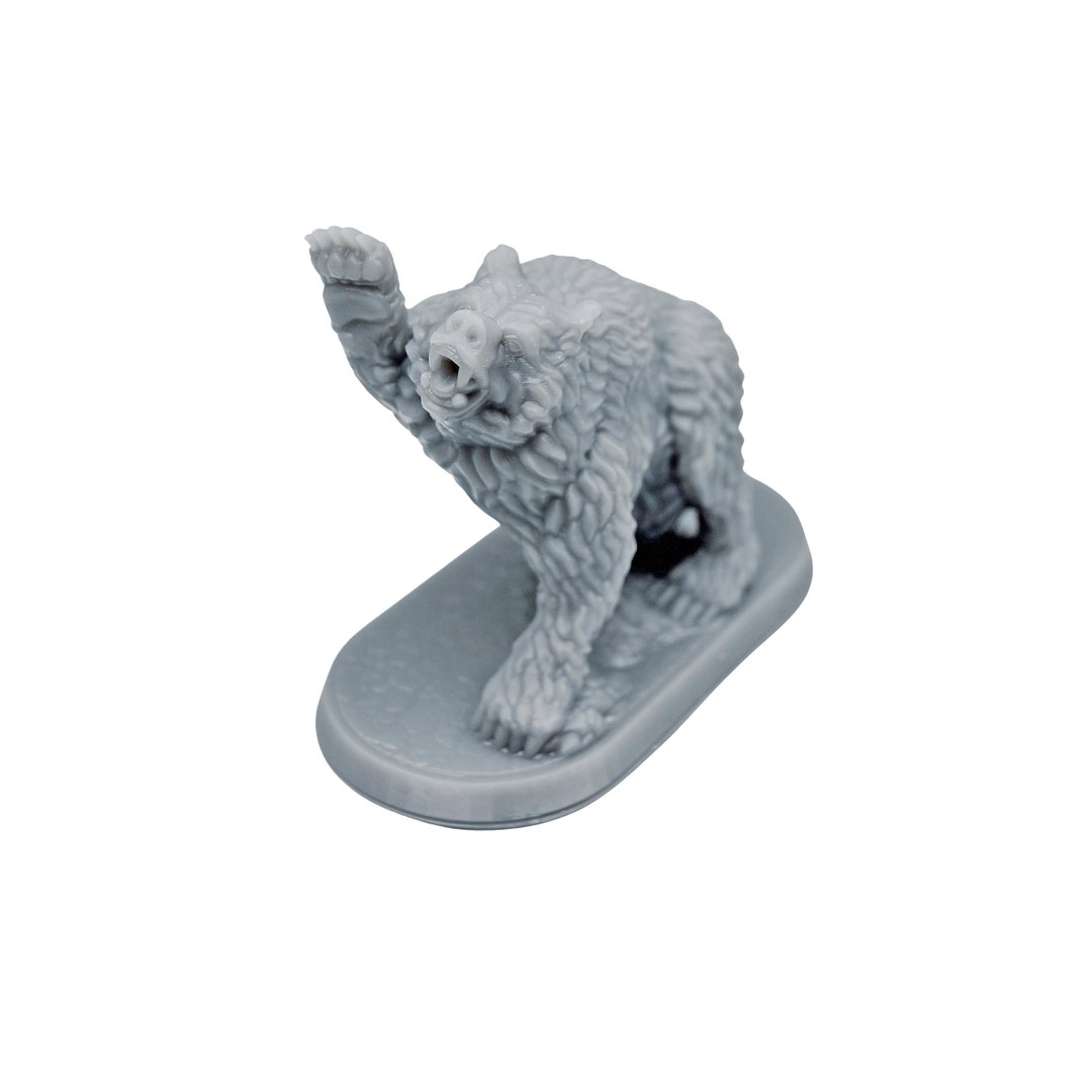 Bear Miniature for 28mm Miniature Wargames and Fantasy - Etsy