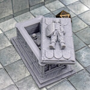 Dungeon Terrain Tomb 28mm Fantasy Terrain Pieces Wargaming is 3d ...