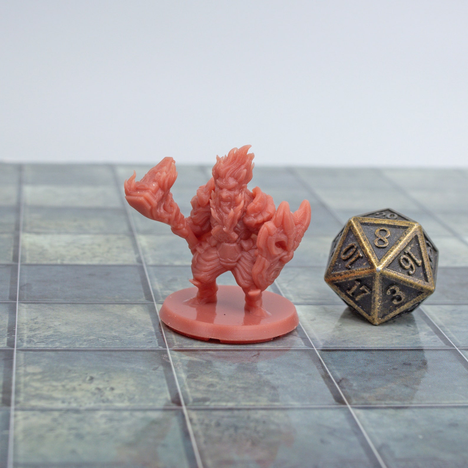 Azer Male DND Miniature for Tabletop Roleplaying Miniature | Etsy