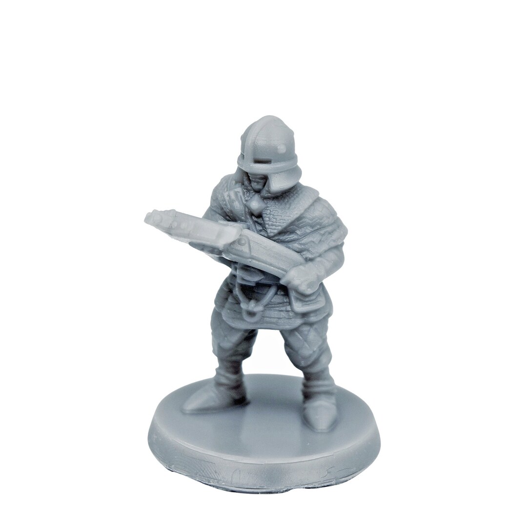 Guard With Crossbow for Dungeons and Dragons Miniature , Miniature ...