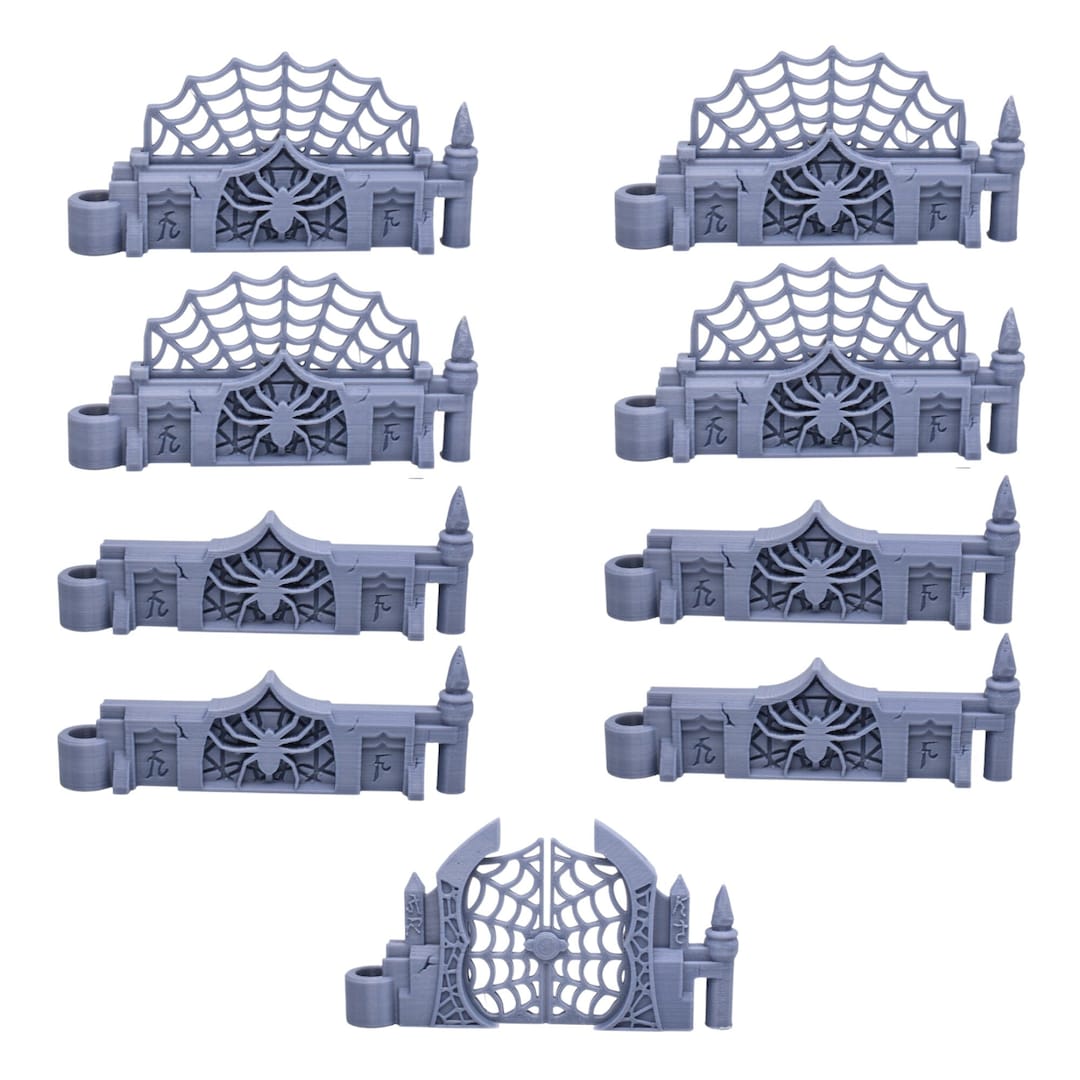 Dnd Modular Terrain Set of Dungeonsticks Drow for Tabletop Wargaming ...