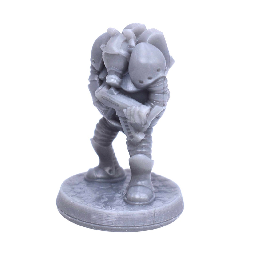 Dnd Scifi Miniatures Space Heavy Cyberpunk Miniature for Scifi ...