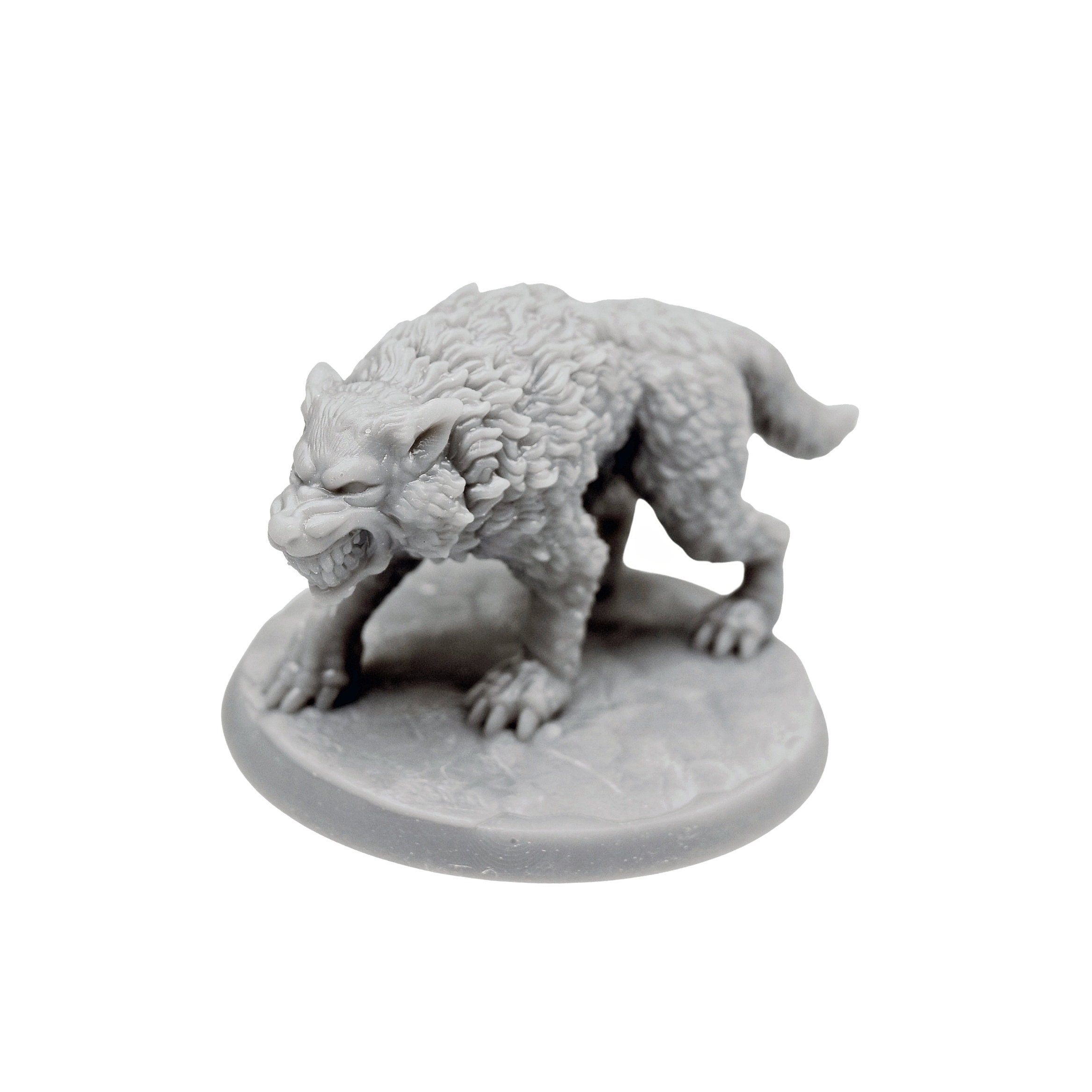 Toys Dire Wolf Miniature for Tabletop Miniature RPG wargames GriffonCo ...