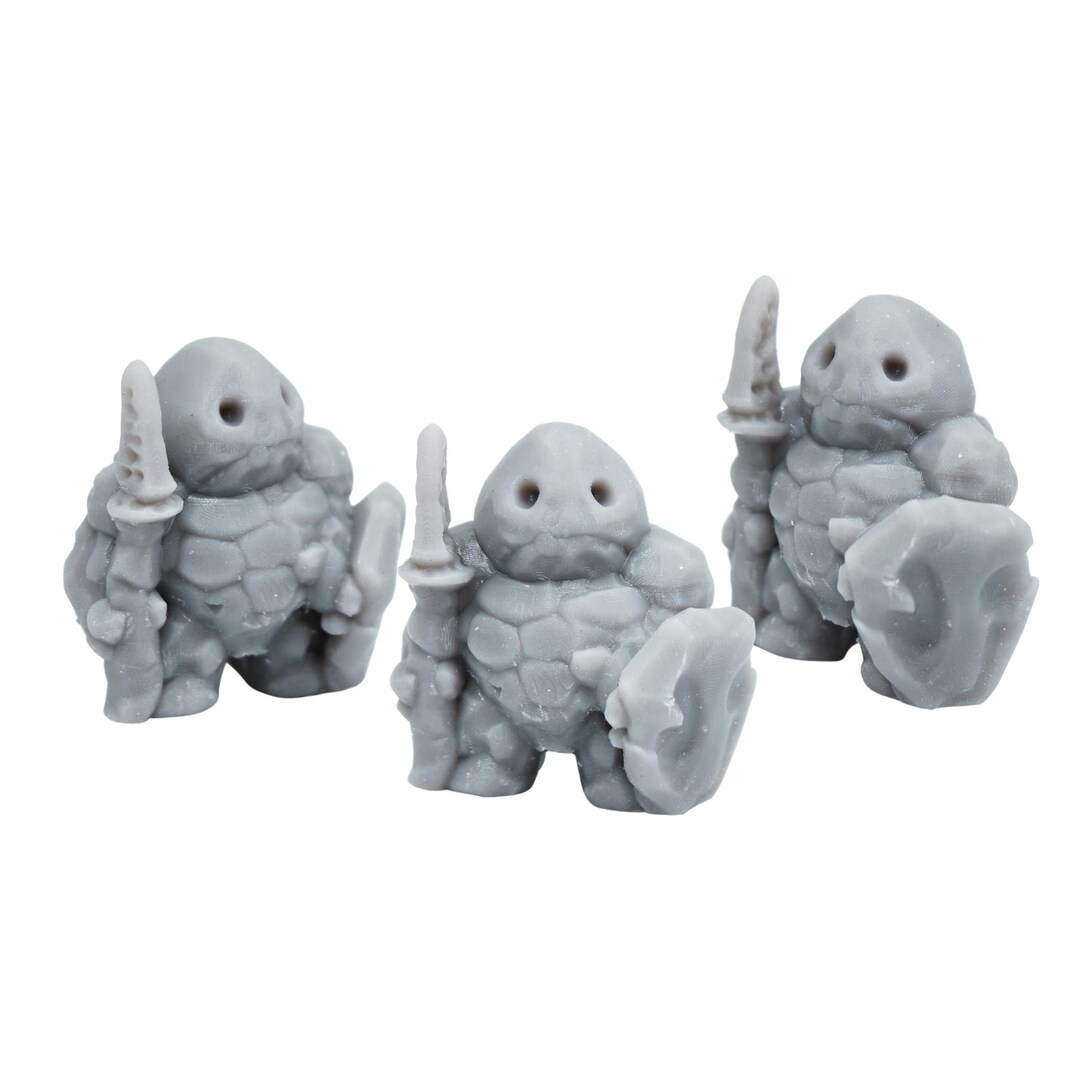 Dnd Monster Miniature Elemental Clod Soldiers Unpainted Miniatures for ...