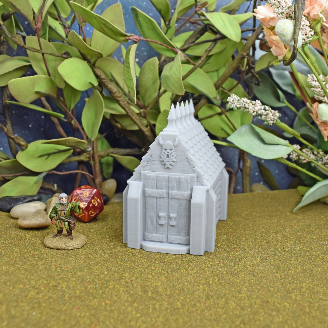 DND Miniature Dwarven Crypt With Spikes for Tabletop Miniature RPG ...