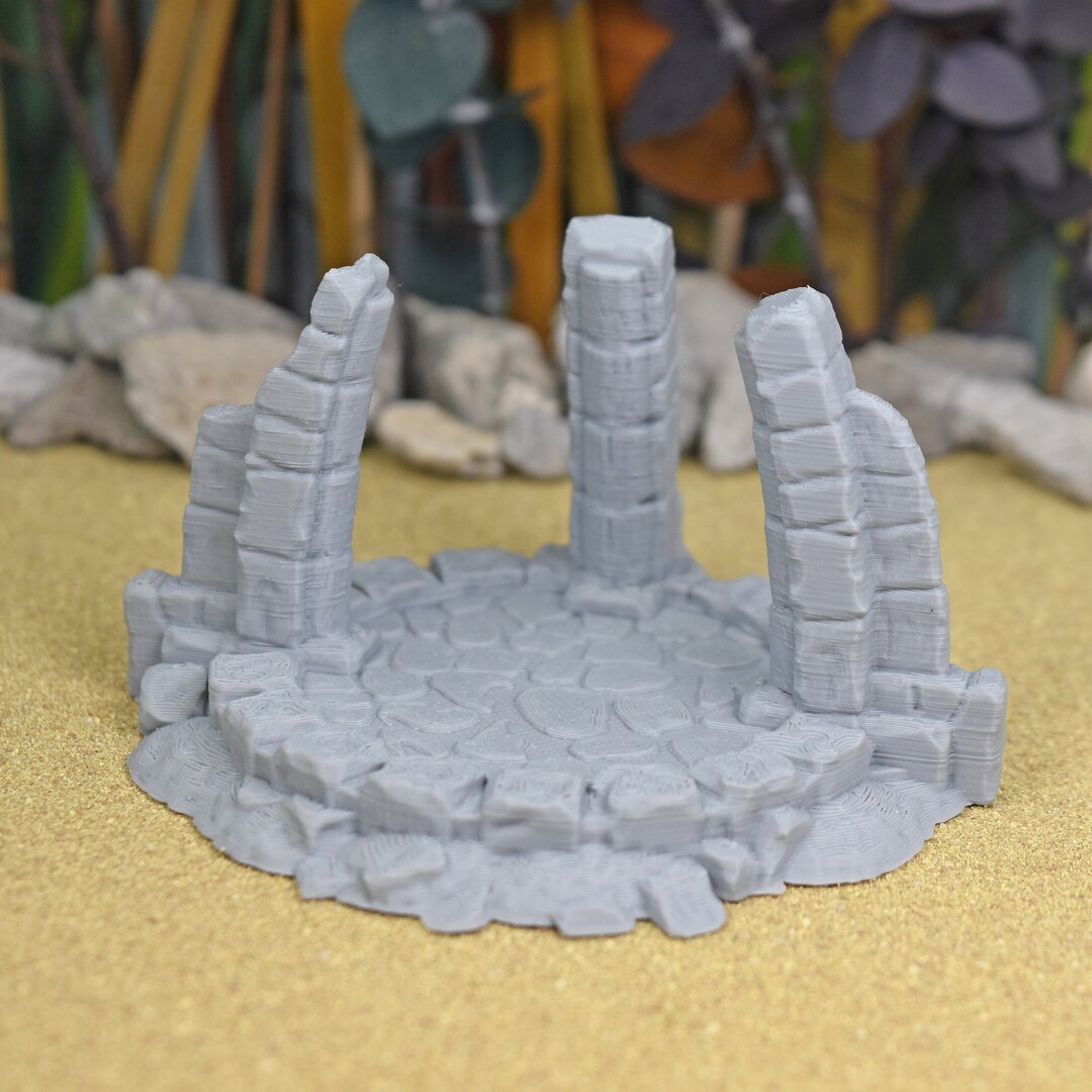 Dnd Terrain Terrain Sacrificial Dias Altar for 28mm Fantasy Dnd Terrain ...