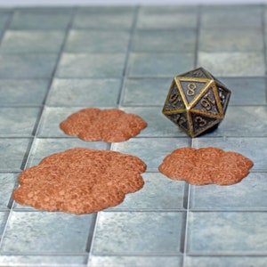 Dungeon Terrain Gold Piles 3d Printed Tabletop Terrain Pieces for Use ...
