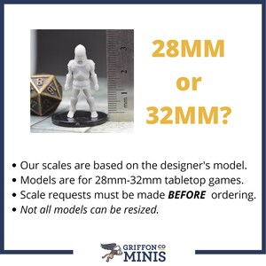 Unpainted Miniature Dead NPCS Dnd Miniatures Set of Tabletop Gaming ...