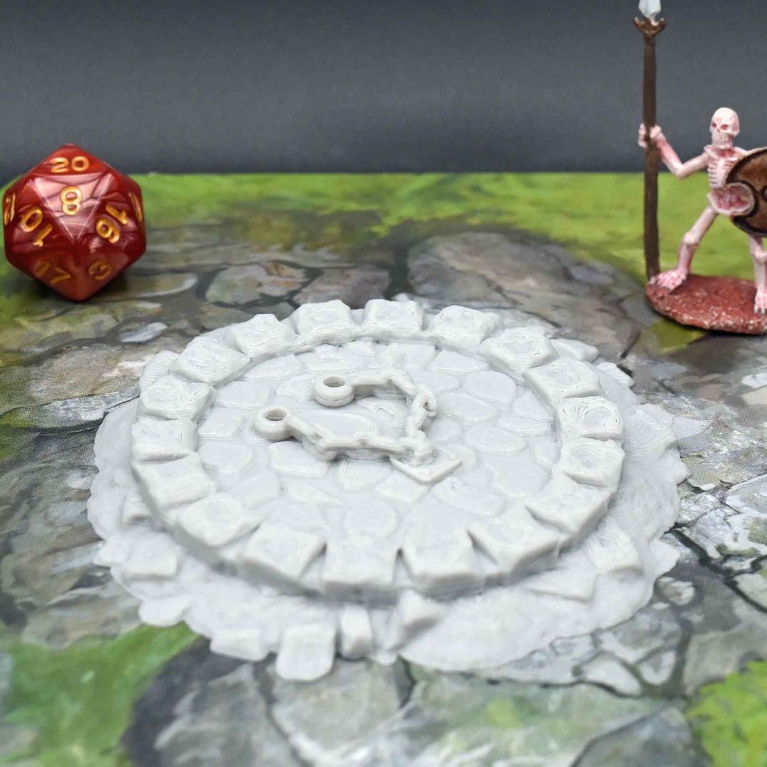 Dnd Miniature Sacrificial Dias Wargaming Tabletop Terrain Pieces for ...